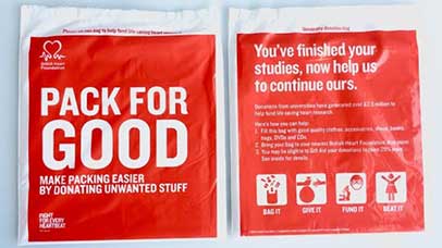 Clearing out student accommodation reaps rich rewards for charity ...