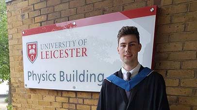 Leicester graduate launches space career with NASA | News | University ...