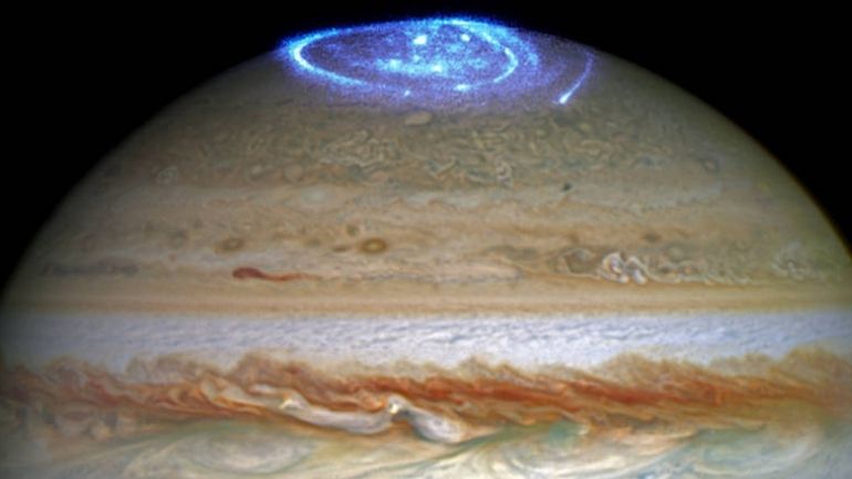 Juno and Hubble data reveal electromagnetic ‘tug-of-war’ lights up ...