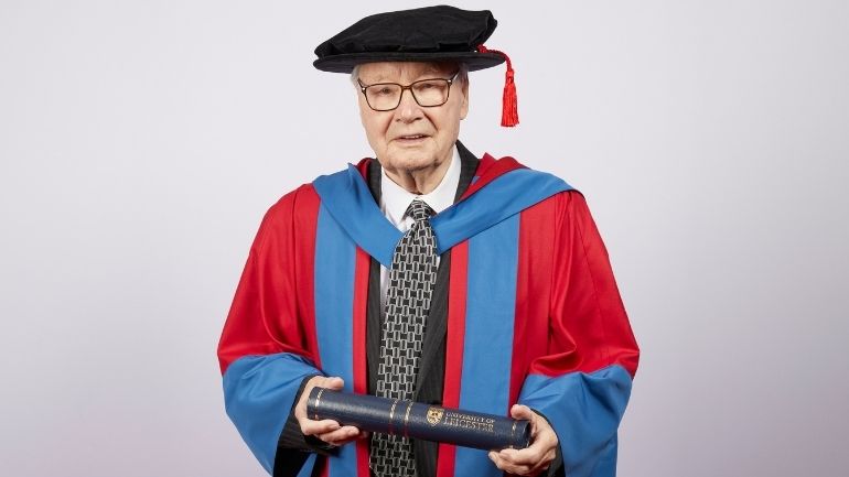 Pioneering police detective David Baker awarded Honorary Degree | News ...