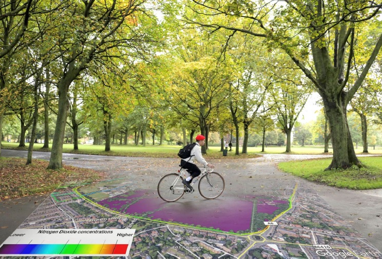 EarthSense partnership maps clean air cycle routes in Britains cities ...