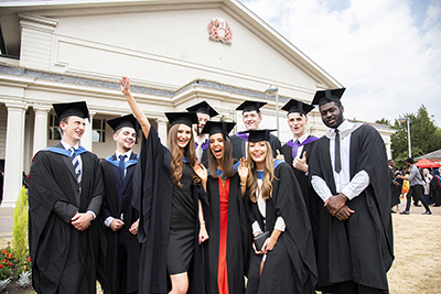 Last but by no means least graduation celebrations draw to a close ...